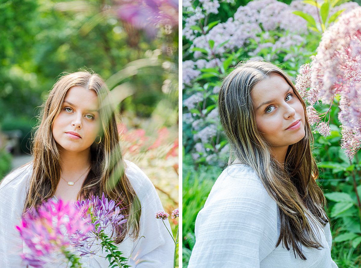 Bellevue Botanical Garden Senior Pictures for Twins ...