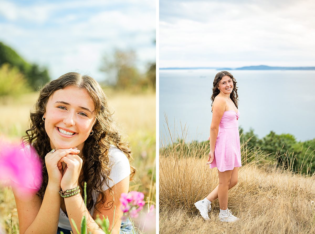 August Senior Photos at a Seattle Park - janellebarrowphotography.com